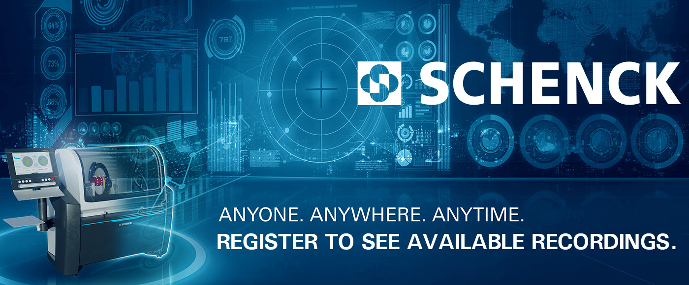 Balancing Machines - SCHENCK USA